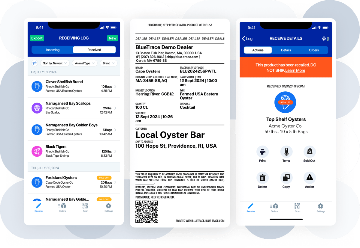 Effortless Shellfish Compliance | FSMA 204 & Traceability Solutions ...